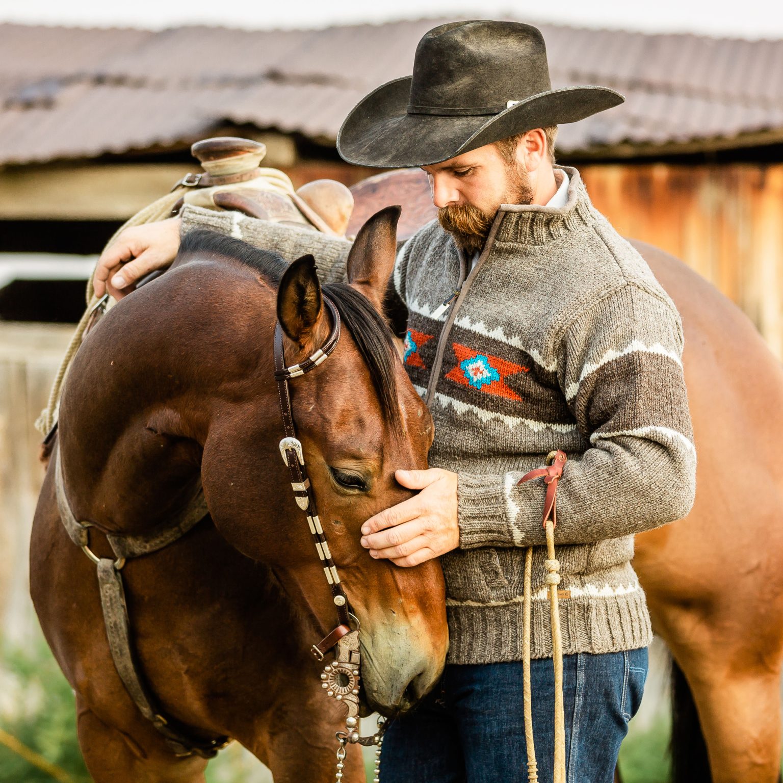 Capriola Navajo Sweater Medium Natural – J.M. Capriola