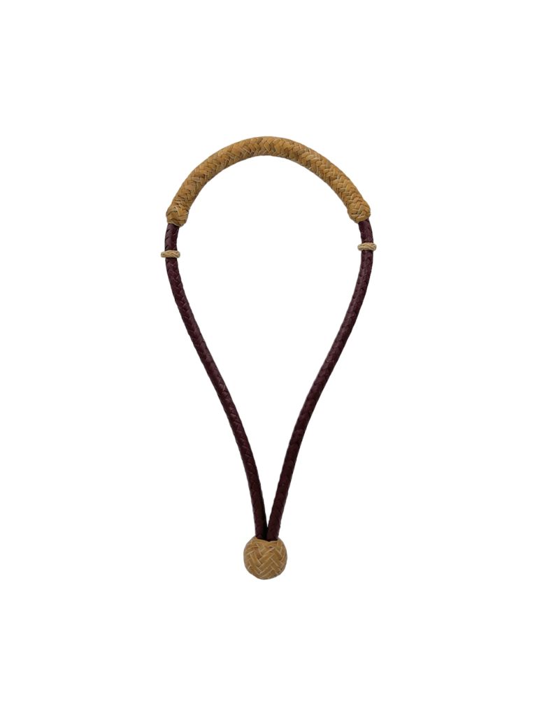 Rawhide & Leather Braided Bosal-Underbridle – J.M. Capriola