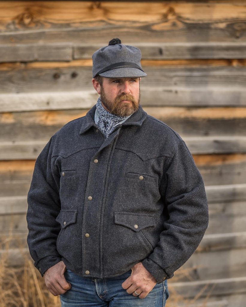 Wool Scotch Cap – Grey – J.M. Capriola